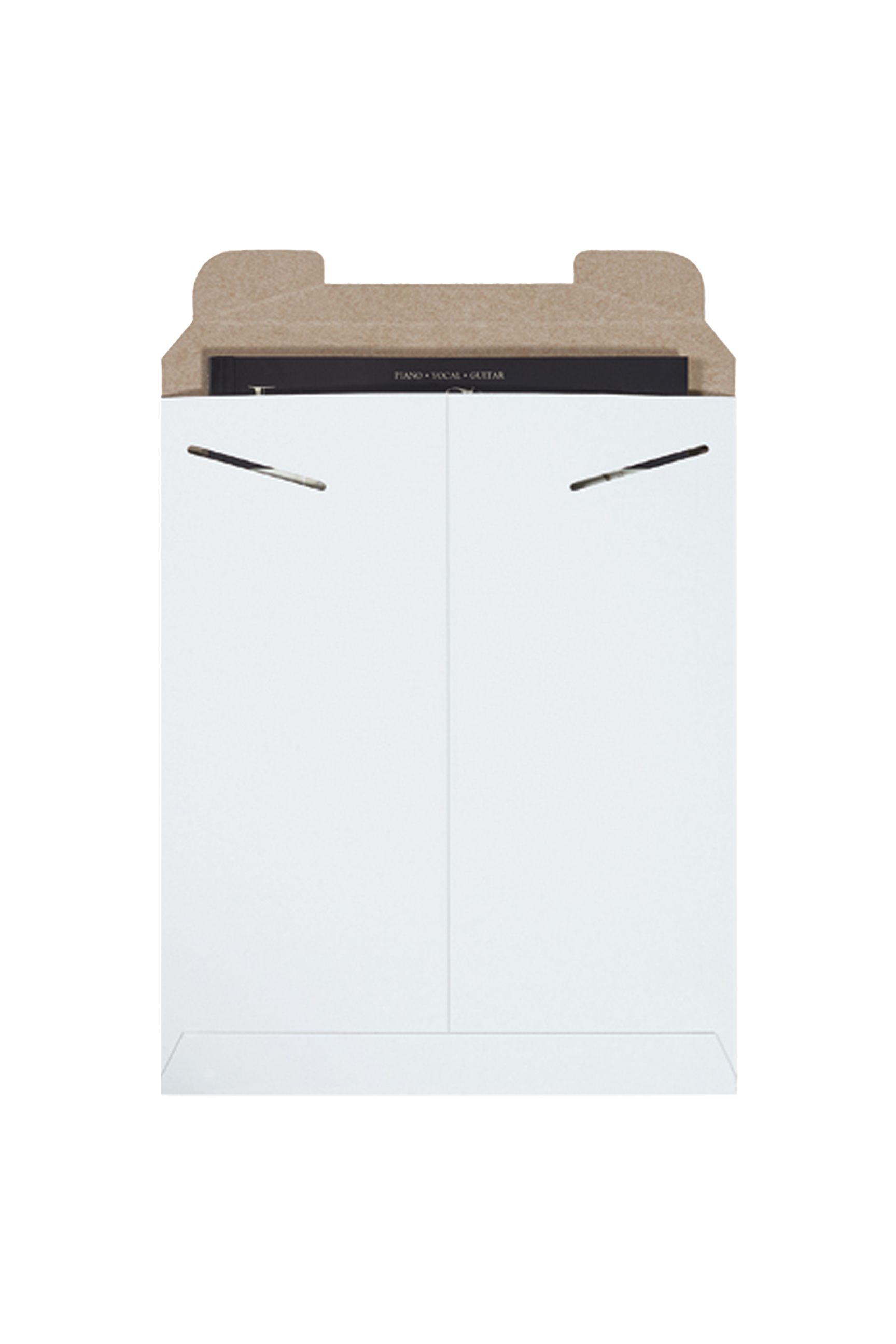 9 3/4 x 12 1/4" #5SFW White Tab-Lock Original Stayflats® Mailer (100/Case)