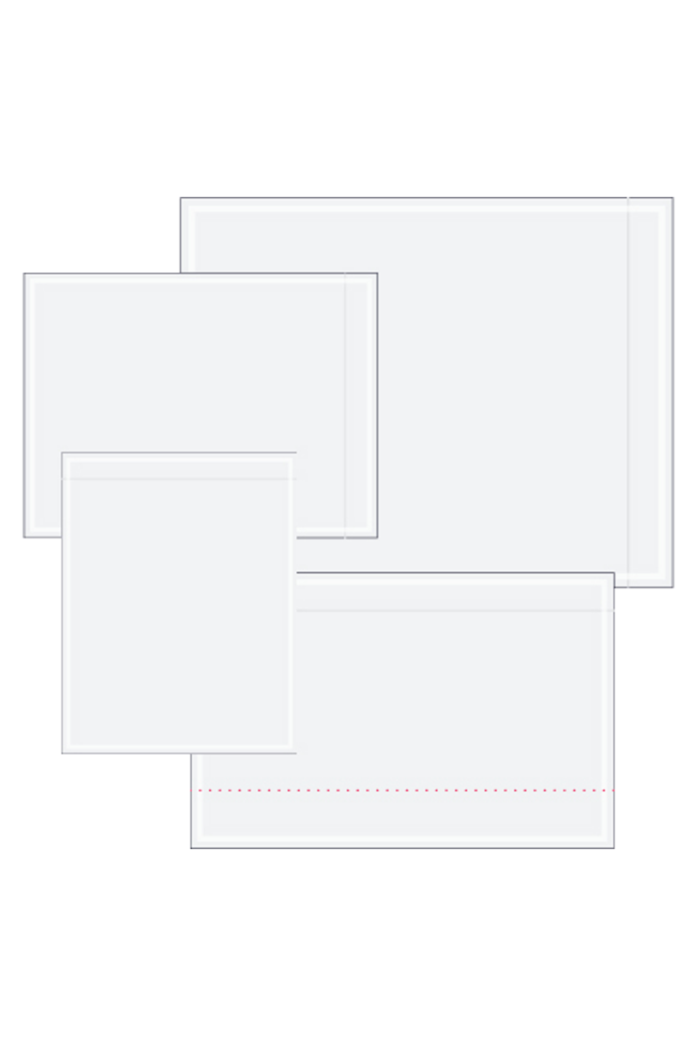 5 1/2 x 10" Clear Face Document Envelope (1000/Case)