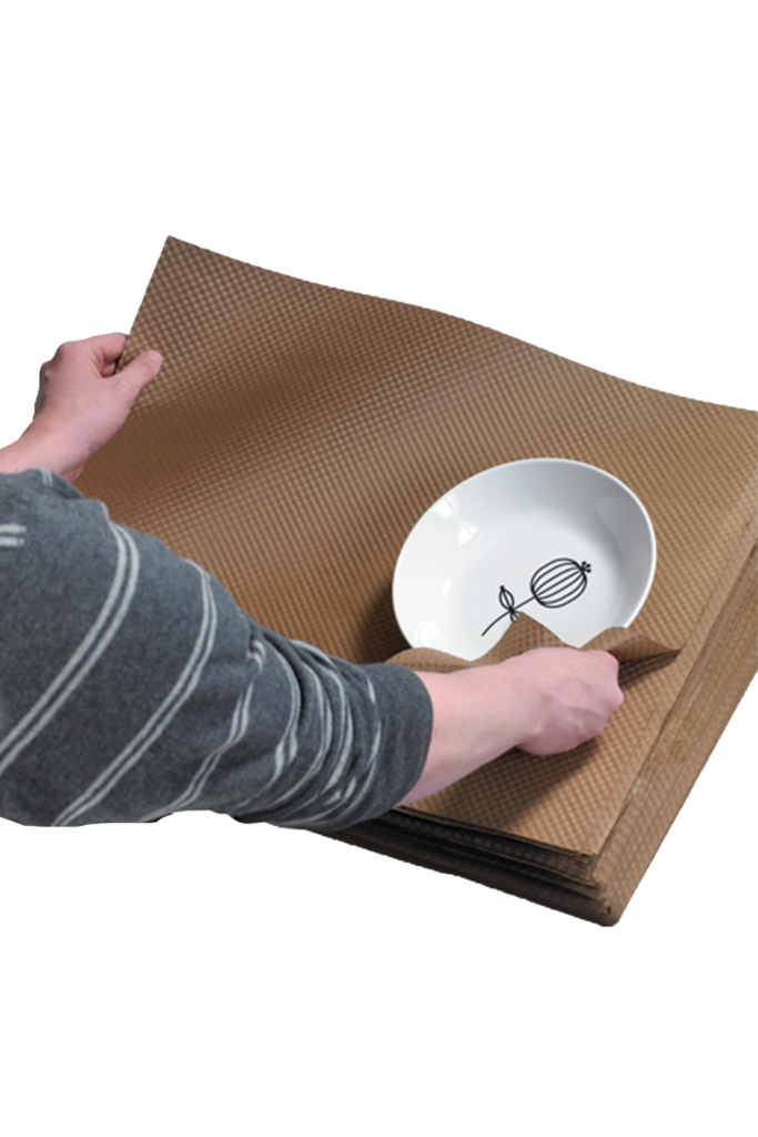 18 X 24" - 60# Indented Kraft Paper Sheets (25#/Bundle)