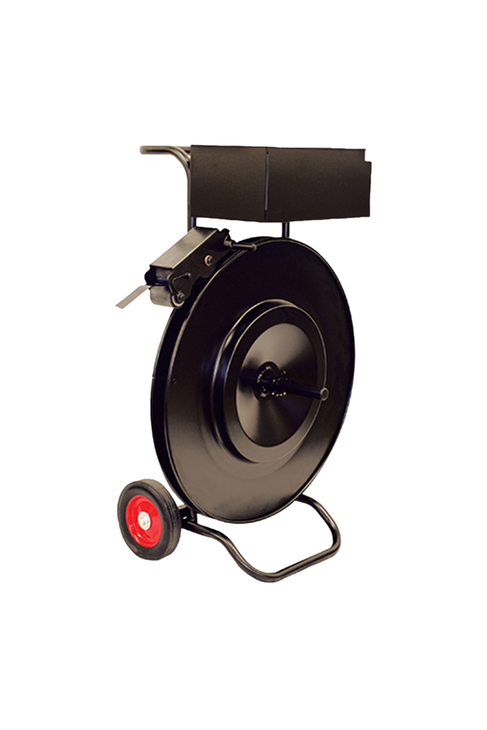 Heavy-Duty Steel & Poly Strapping Cart with Strap Troller for ...