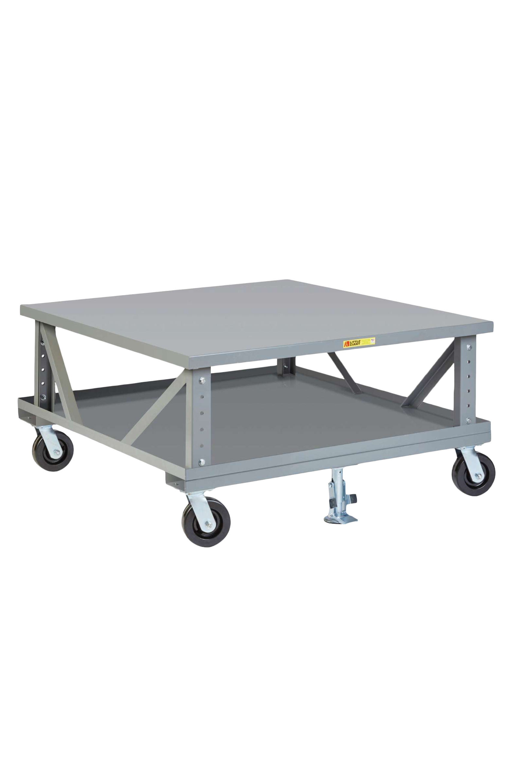 Pallet Dollies - Ergonomic Adjustable Height Mobile Pallet Stand With ...