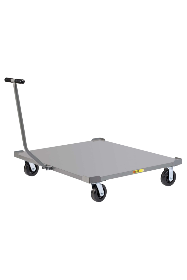 Little Giant 42" X 48" Pallet Dolly With T Handle Solid Deck