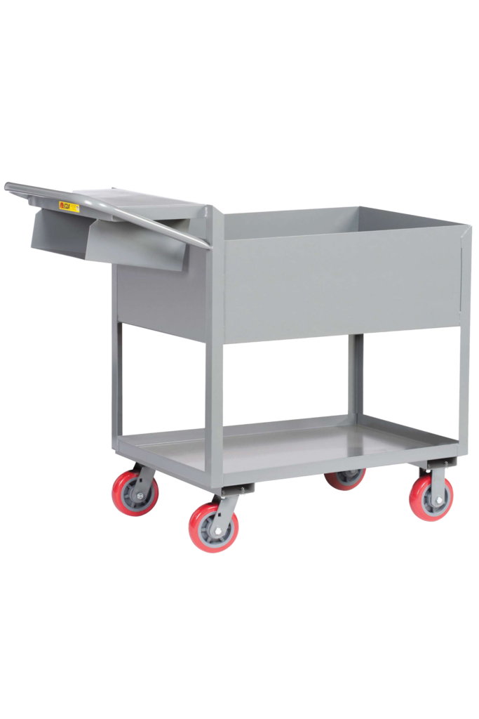Little Giant 18" X 30" Deep Shelf Order Picking Truck 12" Deep Top ...