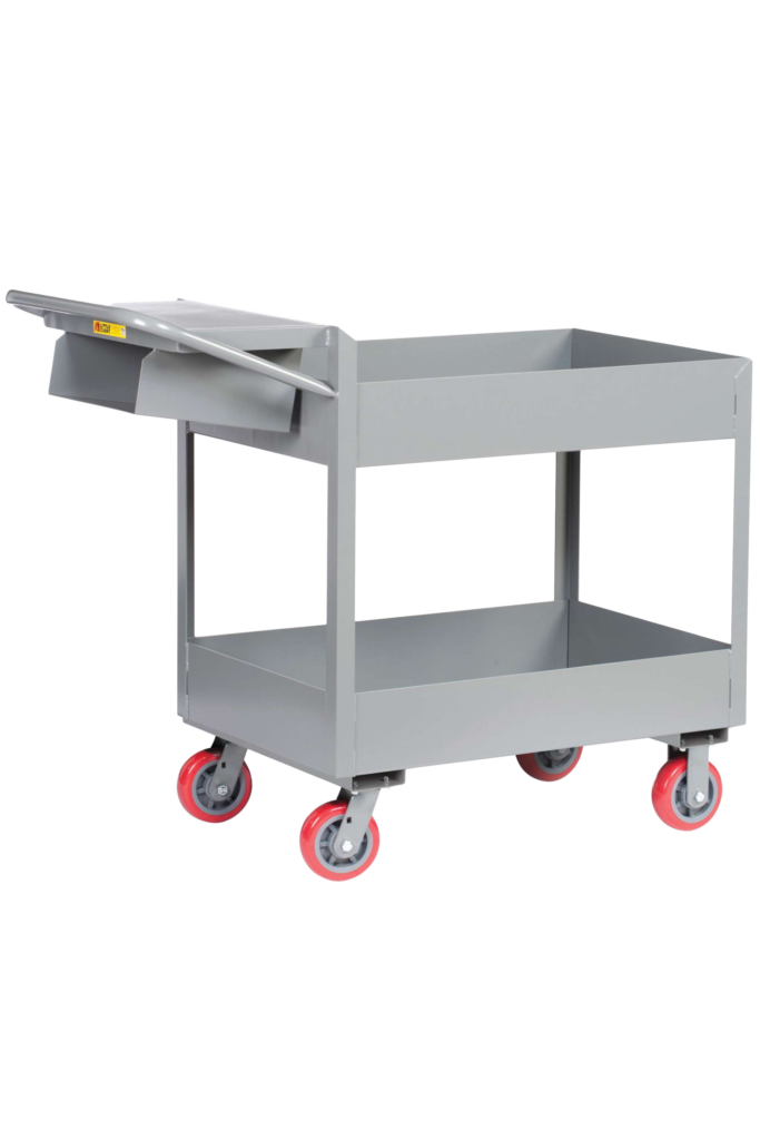 Little Giant 24" X 36" Deep Shelf Order Picking Truck 6" Deep Shelves 6 ...