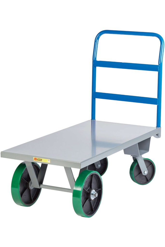 Little Giant 30" X 60" Extra Heavy Duty Platform Truck polyurethane-wheels