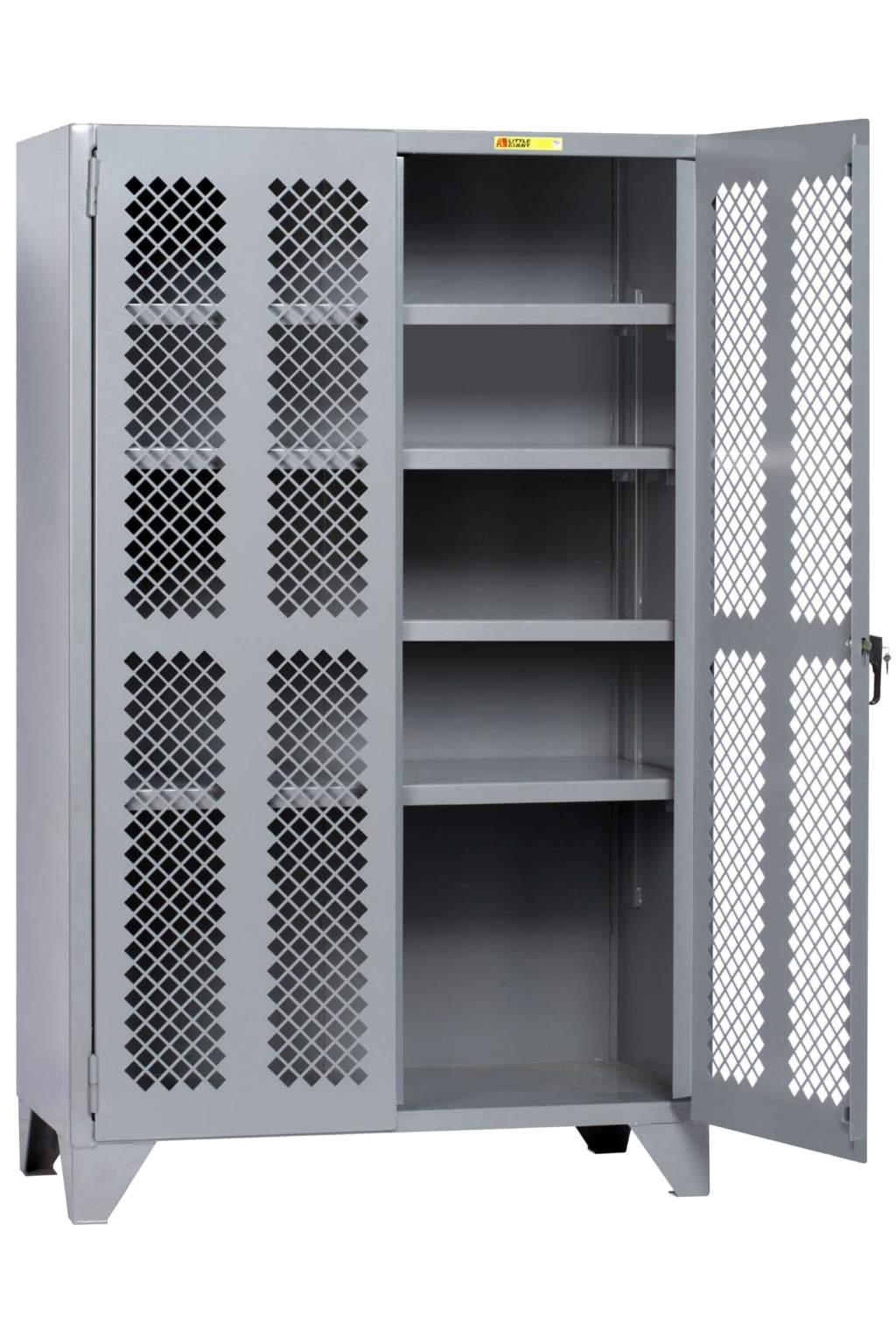 High Visibility Storage Cabinet 30 X 48 4-adjustable-shelves