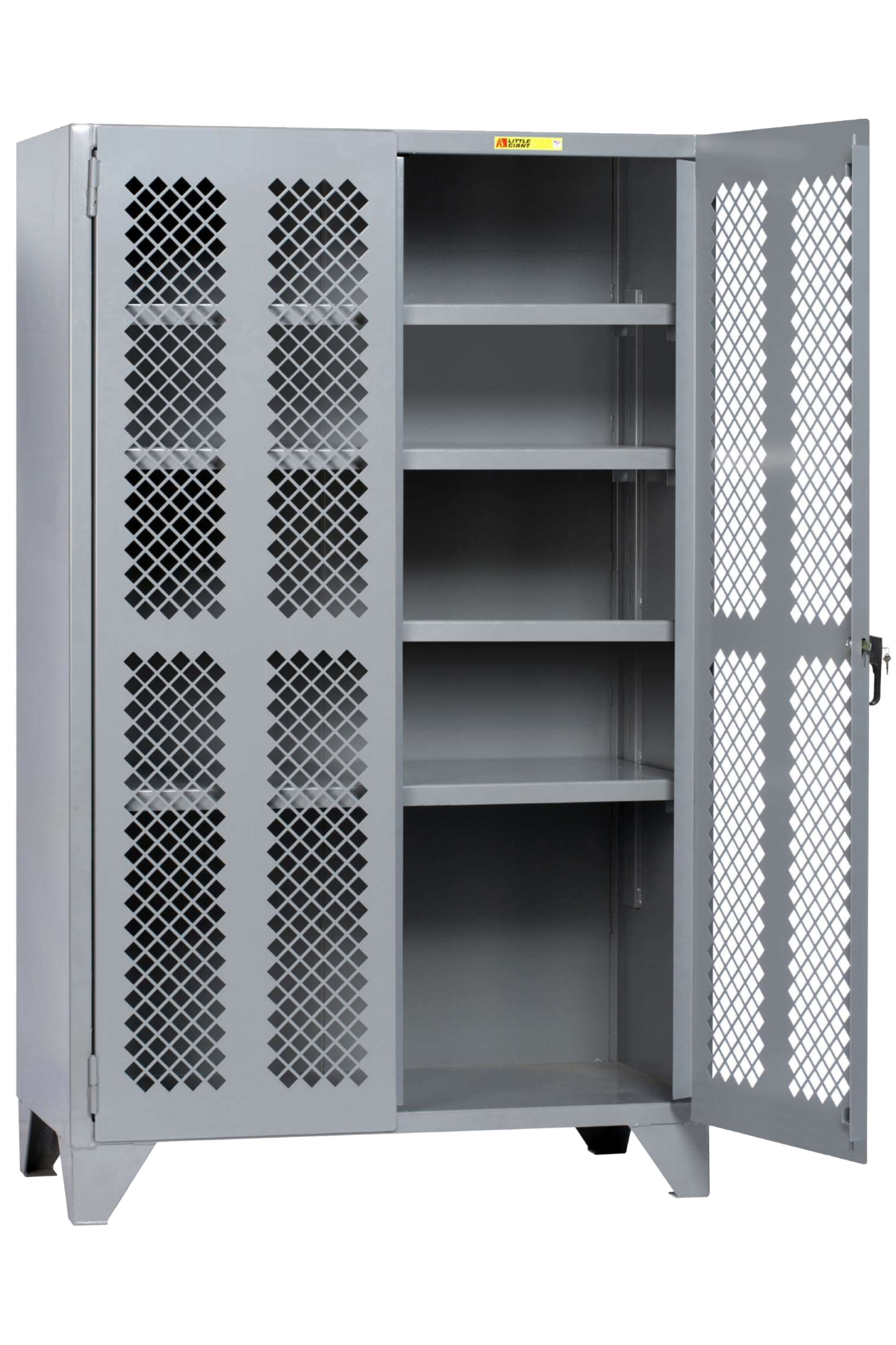 High Visibility Storage Cabinet 30 X 48 4-adjustable-shelves