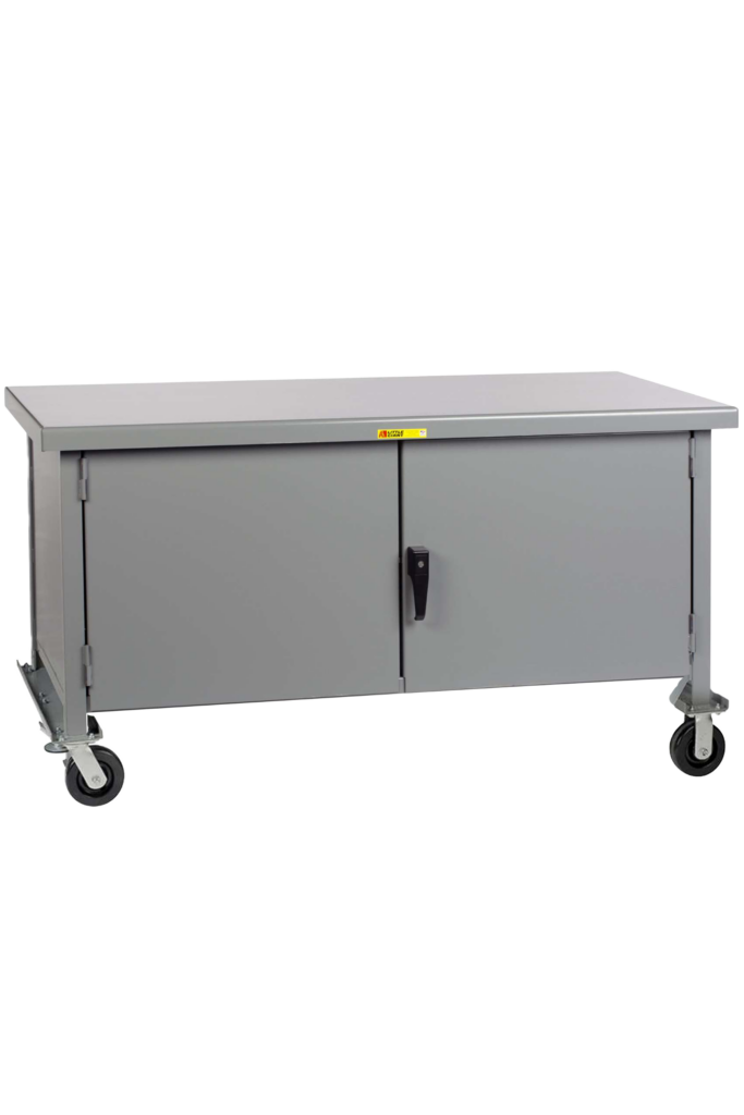 Little Giant Mobile Heavy-Duty Cabinet Workbench 30 x 48