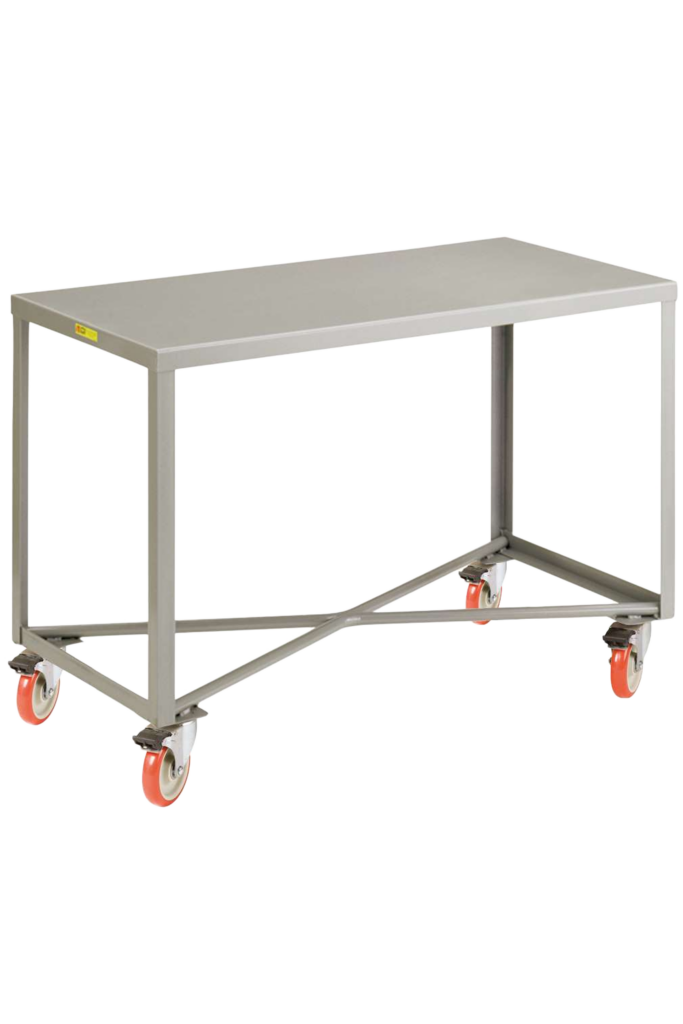 Little Giant Mobile Tables 30 x 48 Wheel Brakes