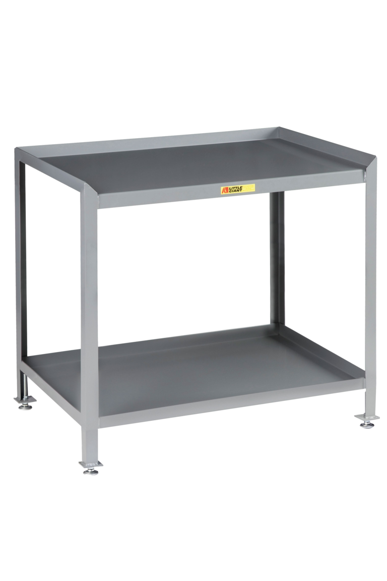 Little Giant Stationary Steel Workstation 24 x 36 2-shelves