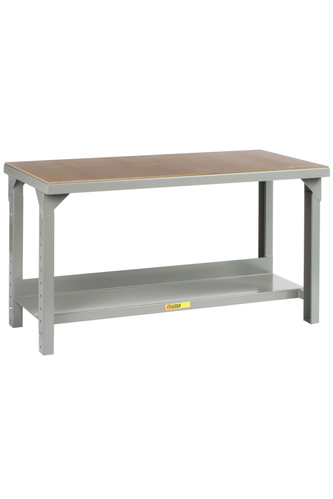 Little Giant Welded Steel Workbench with Hardboard Top 30 x 48 ...