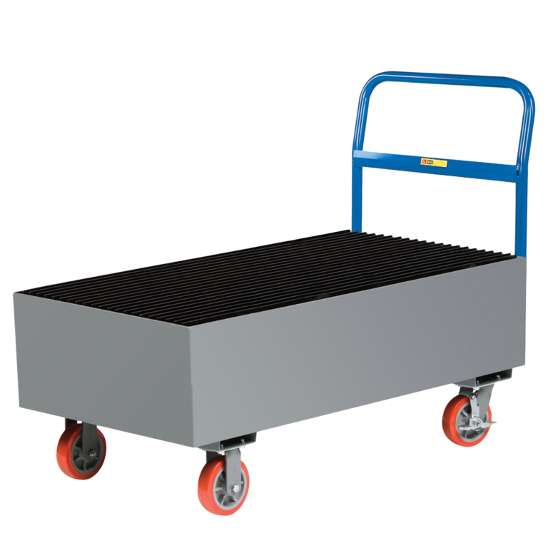 Little Giant Spill Control Cart 51 X 26 X 19 66 Gallons 2 Drum 3000 lbs ...