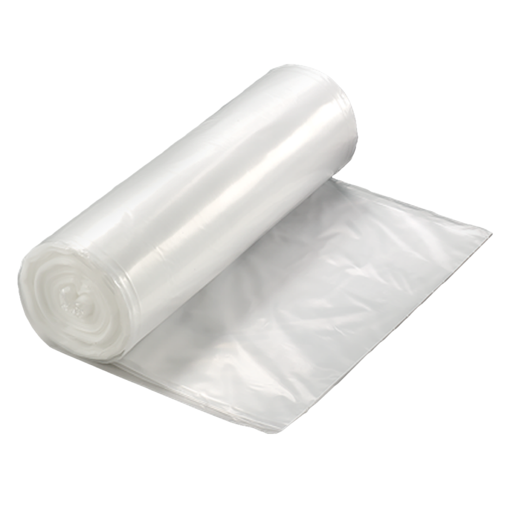 54 x 44 x 72 inch 1.5 mil Clear Gusseted Bags on a Roll 75/roll ...