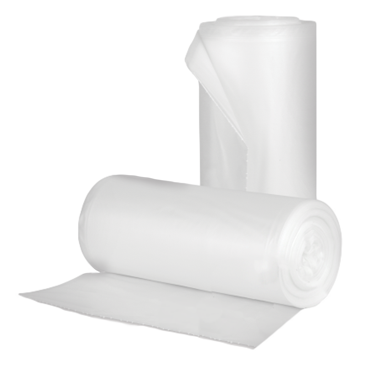 36 x 32 x 48 inch 2 mil Clear Gusseted Bags on a Roll 160/roll ...
