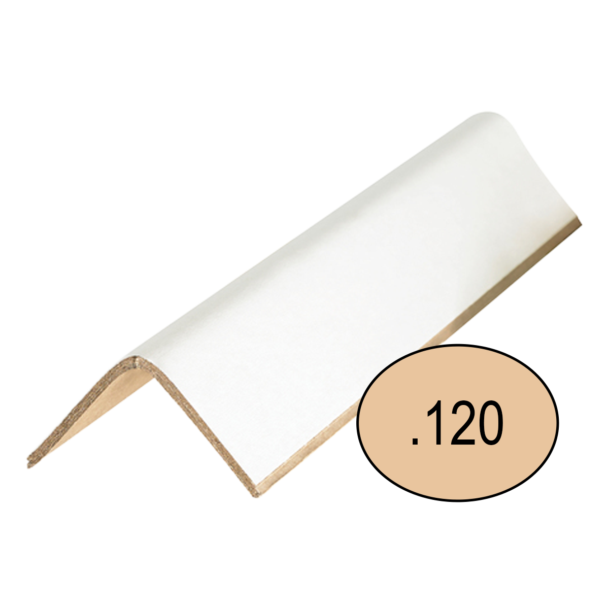 2 x 2 x 12" .120 Edge Protectors - Cased (250/case)