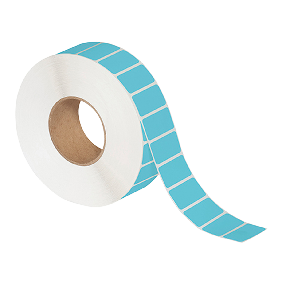 2 x 1" Blue Thermal Transfer Labels (5100/roll | 8/case)